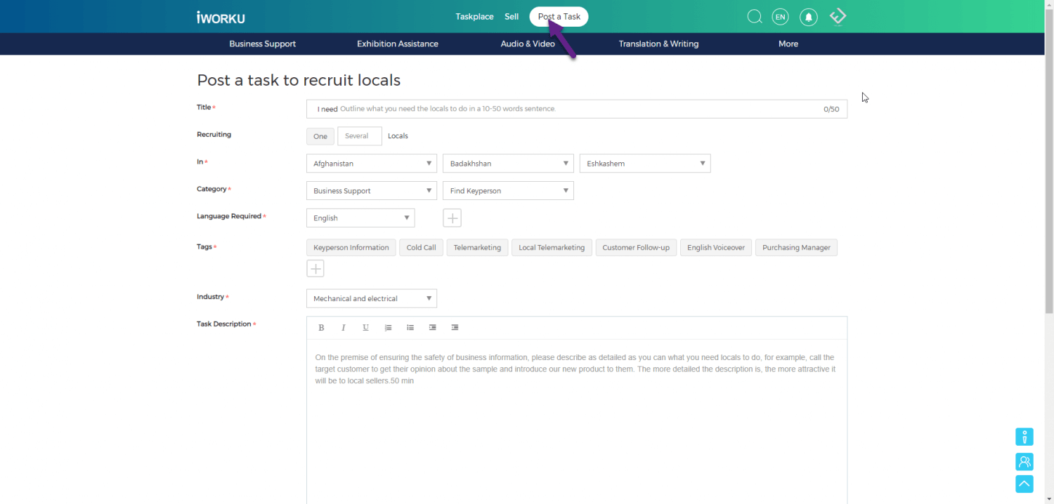 شرح منصة العمل الحر iworku للعمل عبر الإنترنت | التعلم الحر - EDLibre